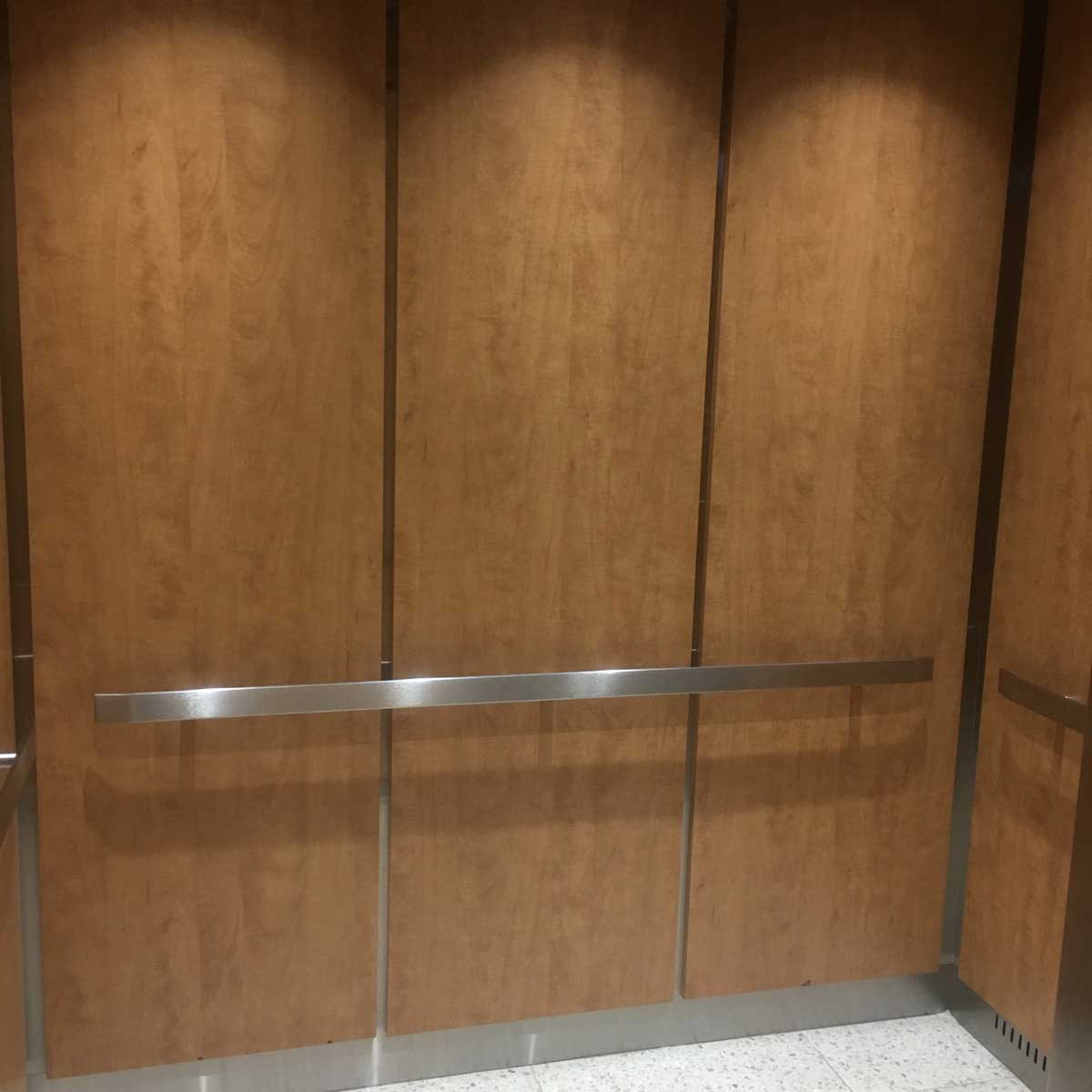 Elevator Design Elegance: Elevator Interiors at Palmetto Hospital
